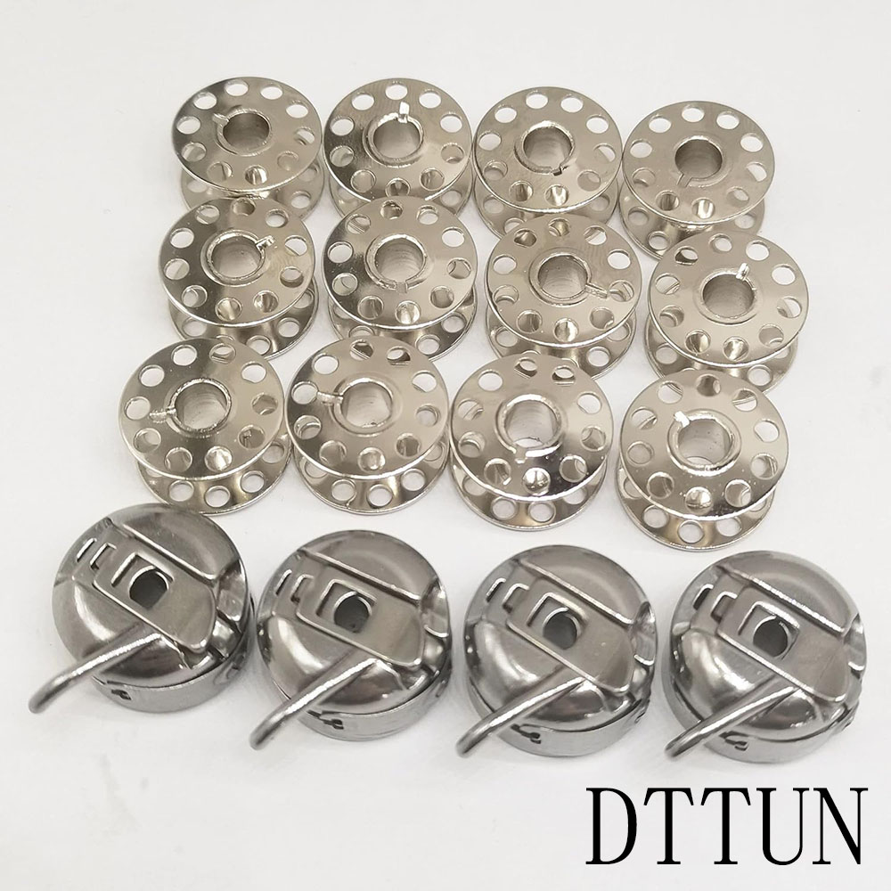 DTUUN Sewing Machine Bobbin Case Stainless Steel Bobbin Case and ...
